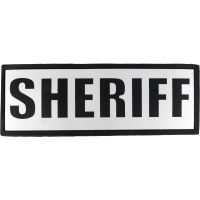Hatch Black and White Reflective Labels: Police, Sheriff and ...