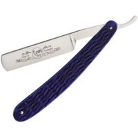 Hen & Rooster Straight Razor Blue Pick Bone Folding Knife | Free ...