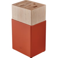 HENCKELS ZWILLING Orange Knife Block | 10% Off Free Shipping over $49!