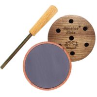 Hook's Custom Calls Banshee Slate Cherry/walnut Pot Call | Free ...
