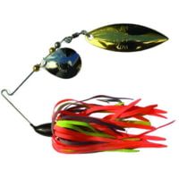 Humdinger Spinnerbait, Gold Colorado Blade/Nickel Willow Blade, 4/0 ...