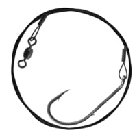 Hurricane BUR1880-8/0 Bluefish Rig 18in 80# Wire Leader 8/0 Hook | Free ...