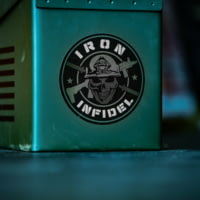 Iron Infidel Decals - 3.75- pack of 5 10DB2995