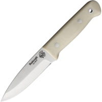 J&V Adventure Knives Bushcraft 12C27 Sandvik 4.38in Fixed Blade Knife ...