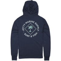 Jetty Maritime Long Sleeve Tee Hoodie - Mens | Free Shipping over $49!