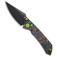 Kansept Knives Kansept Fenrir Liner Lock Knife 80s Camo Carbon Fiber 3. ...