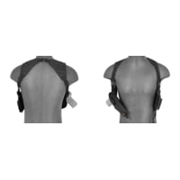 Lancer Tactical Shoulder Holster Rig with Pistol Magazine Pouches ...