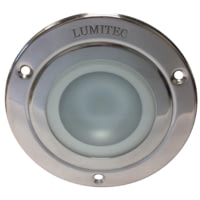 Lumitec Shadow 380 Lumens LED Flush Mount Down Light w/ Red/Blue Non ...
