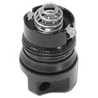 Maglite Tail Cap Assembly, Black Tail Cap, Lip Seal, Electrical Contact ...