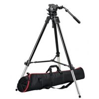 Manfrotto 526 Pro Fluid Video Head w/ 528XB Tripod and Bag MBAG120P 526 ...