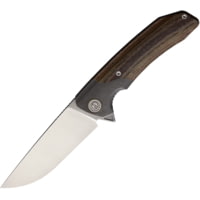 Maxace Goliath 2.0 Linerlock Micarta 4.50 in Stainless Steel Folding ...