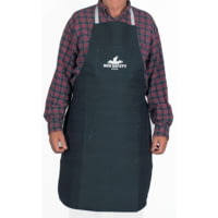 MCR Safety Denim Apron, 27in x 36in, Two Front Pockets, Neck and Waist ...