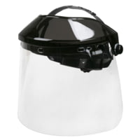 MCR Safety Headgear and Face Shield Combo Unit, Single Matrix Head Gear ...