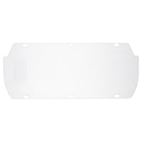 MCR Safety Safety Face Shield Double Matrix Replacement Window, Impact ...