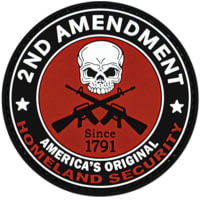 Merica Life 2nd Amendent America's Original Homeland Security PVC Patch ...