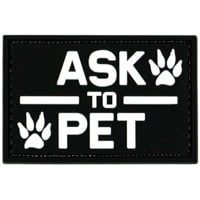 Merica Life Ask to Pet PVC Patch | Free Shipping over $49!