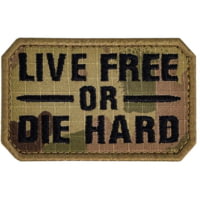 Merica Life Live Free or Die Hard Patch | Free Shipping over $49!