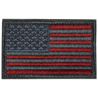 Merica Life Silver US Flag Forward Patch | Free Shipping over $49!