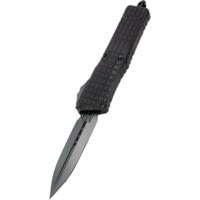 Microtech Combat Troodon Delta Frag Shadow Fluted DLC Hareware Nickel ...