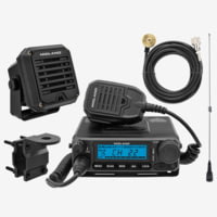 Midland Radio MicroMobileR GMRS 50-Watt Radio and Speaker Bundle ...