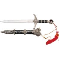 Master Cutlery Robin Hood Dagger Fixed Blade Knife, 10.75in | Free ...