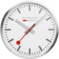 Mondaine Official Swiss Railway Clock w/Sweeping Hand | Free Shipping ...