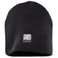 Nikon Knit Beanie-Black F09001-02