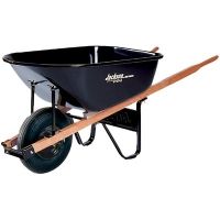 Jackson Professional Tools Wheelbarrow 6 Cu Ft Steel Flat 027-M6FFBB ...