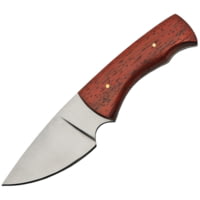 Pakistan 8in Fixed Satin Finish Stainless Blade Knife with Wood Handle ...