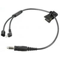 Peltor COMTAC Cable - Microphone Y-cable harness assembly FL6AC | Free ...