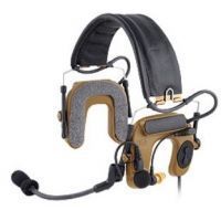 Peltor ComTac IV Hybrid Communication Headset, Single Comm, Flexi Boom ...