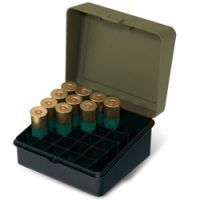 Plano 12-16 Gauge Shot Shell Box OD Green/Black with Padlock Detail ...