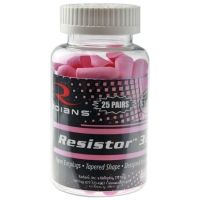 Radians Disposable Foam Earplugs Pink 25 Pair Uncorded Resealable Jar ...