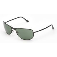 Randolph Raptor Matte Black Sunglasses | Free Shipping over $49!