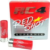 RC Cartridge RC4 Red Shot Super Nik 12 Gauge 1oz 2 3/4'' 1250 Shotgun ...