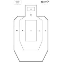 RE Factor Tactical IPSC / USPA Practice Target | Free Shipping over $49!