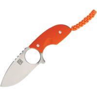 Real Steel Mini 127 Fixed Blade Orange Fixed Blade Knife | Free ...