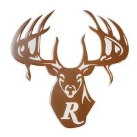 Remington Decal Large Color R Buck | Free Shipping over $49!