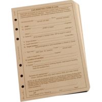 Rite in the Rain Loose Leaf Paper - CAS Briefing Forms, 9 Line | Free ...