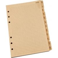 Rite in the Rain Monthly Tab Set, 4x7 | Free Shipping over $49!