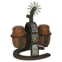 River's Edge Cast Iron Spur Salt and Pepper Shaker | Free Shipping over ...