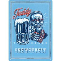 River's Edge Teddy Brewsevelt Sign | Free Shipping over $49!