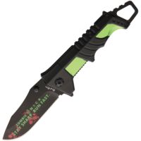 Rough Rider Zombie Nick Night Hiker Folding Knife | Free Shipping over $49!