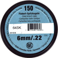 Rws Ammo .22 BB Cap-6mm Rimfire Conical Lead Bullet 150-pk. 2319356