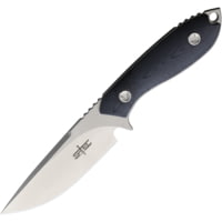 S-TEC Black G10 Fixed Blade Knife | Free Shipping over $49!