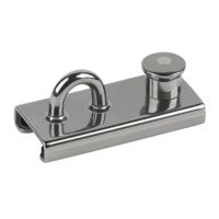 Schaefer Marine T-Track Stainless Steel Slider 1in x 1/8in Lined | $11. ...