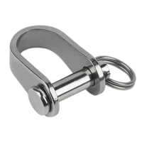 Schaefer Marine Stamped D Shackle | Up to 13% Off Free Shipping over $49!