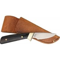 Schrade Little Finger Fixed Blade Knife,Dark Brown Pakkawood Handle ...
