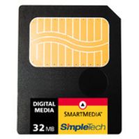 SimpleTech Smart Media (SSFDC) 3V 32MB Card