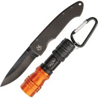Stone River Gear Ceramic Knife/1W LED Light Set | Free Shipping over $49!